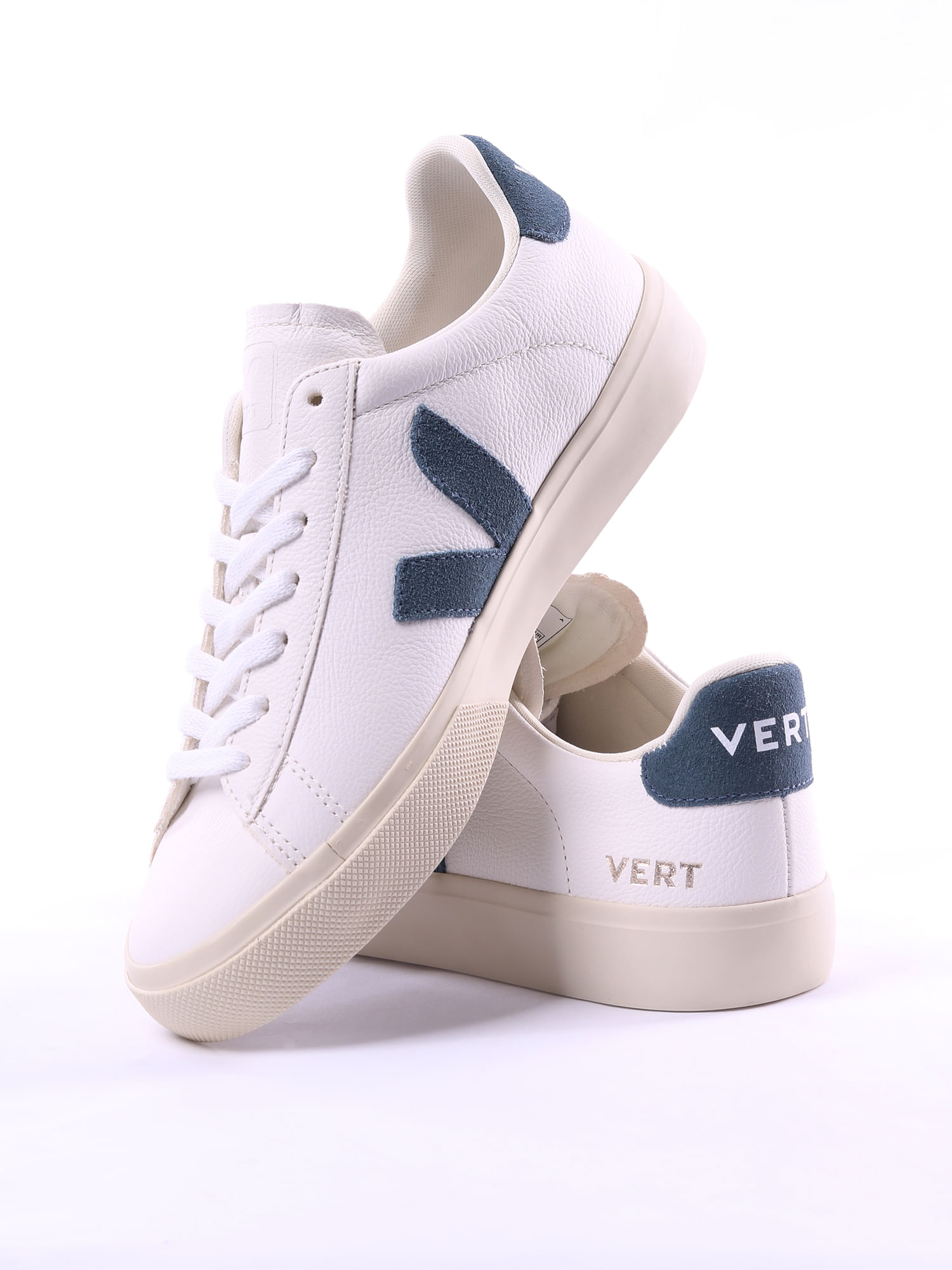 Tênis vert v-12 couro extra white cyprus - Bali Shoes