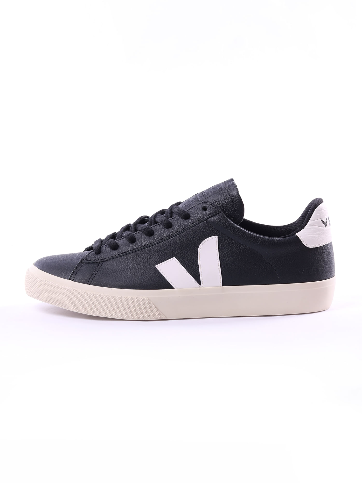Tênis vert campo chromefree black white - Bali Shoes