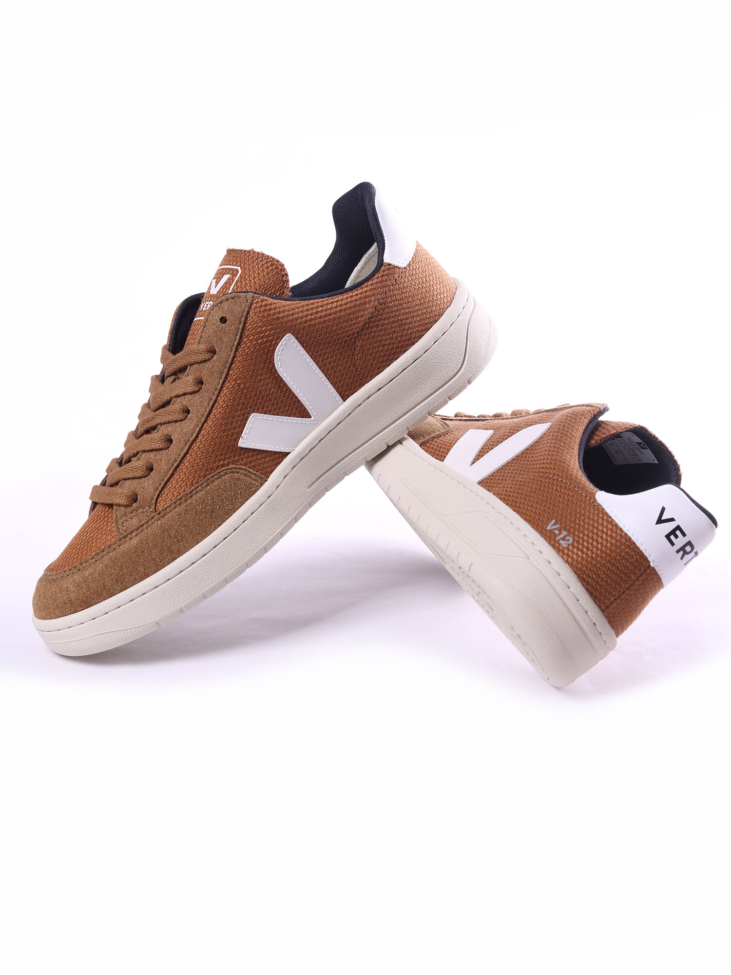 Tênis vert feminino v-15 suede jade white multico - Bali Shoes