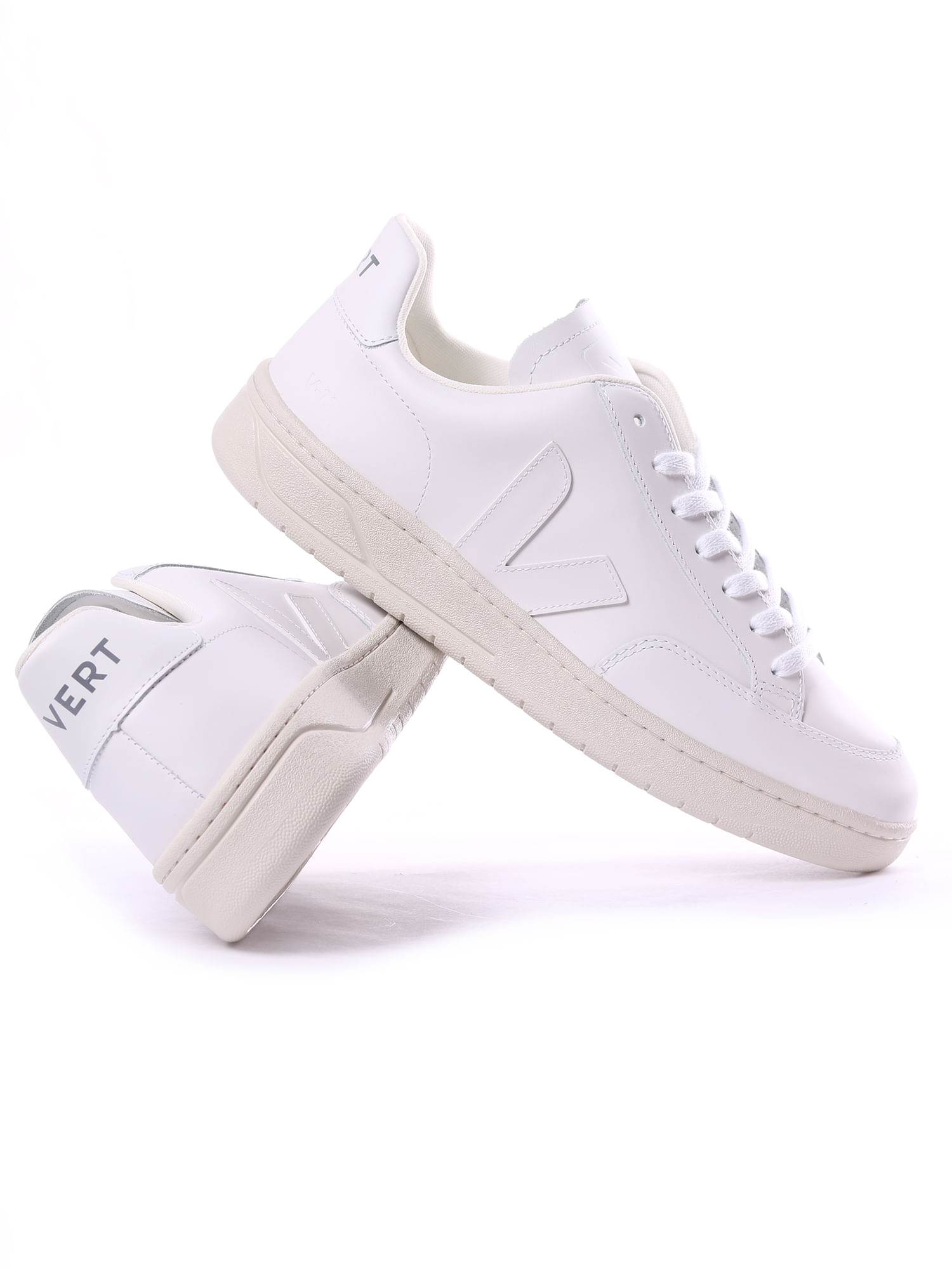 Tênis vert v-12 couro branco extra white - Bali Shoes