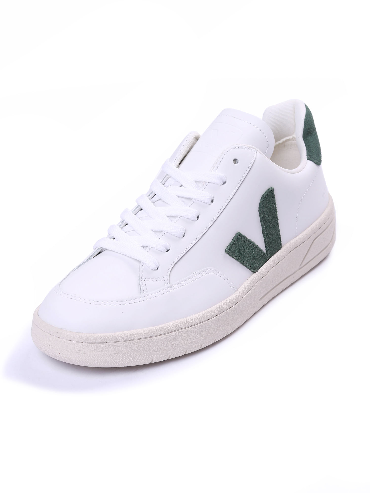 Tênis vert v-12 couro extra white cyprus - Bali Shoes